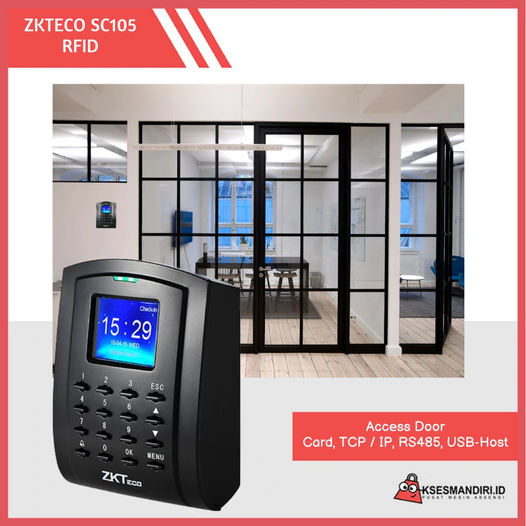 SC105 Mesin Access Control - PT Akses Mandiri Indonesia